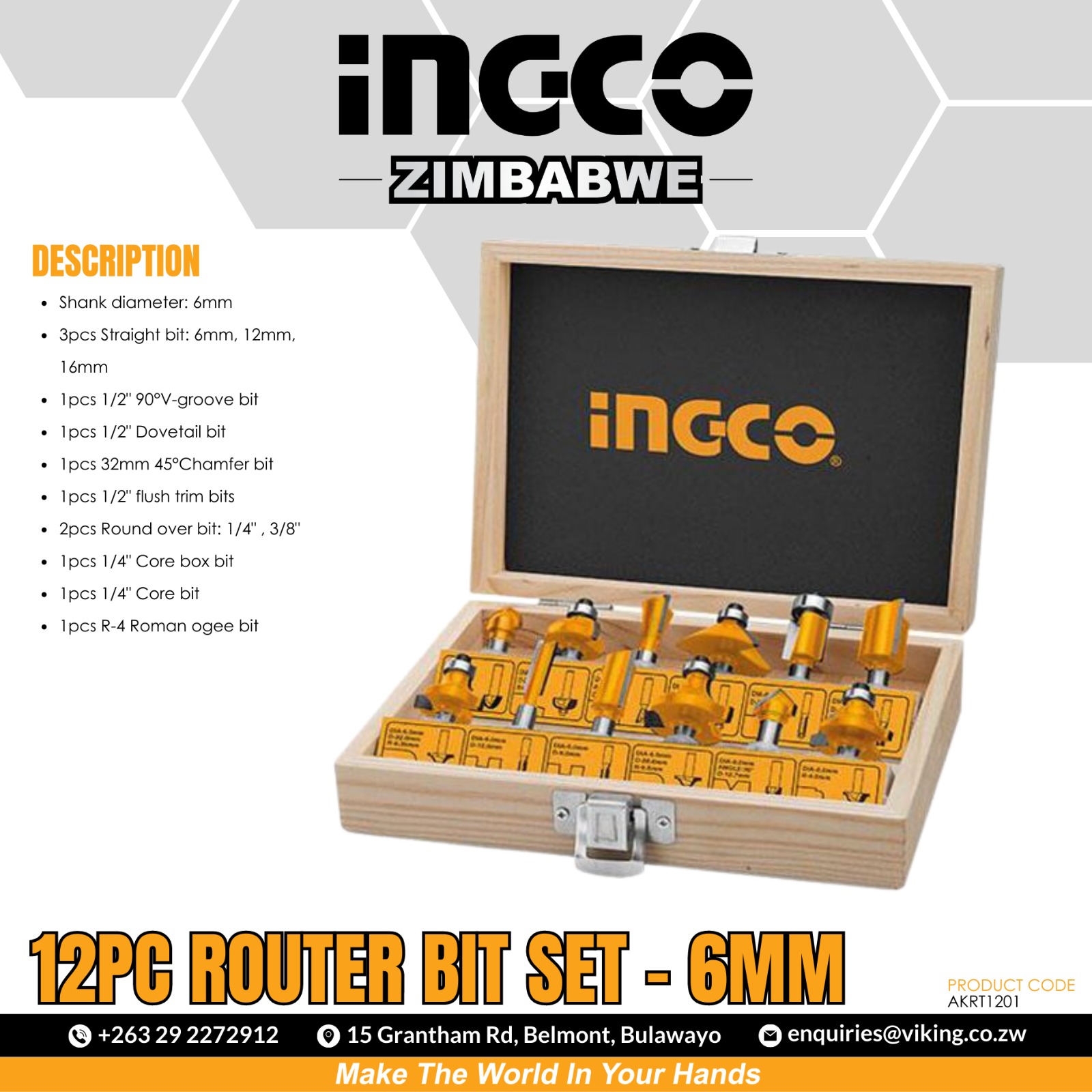 INGCO Zimbabwe – Make The World In Your Hands