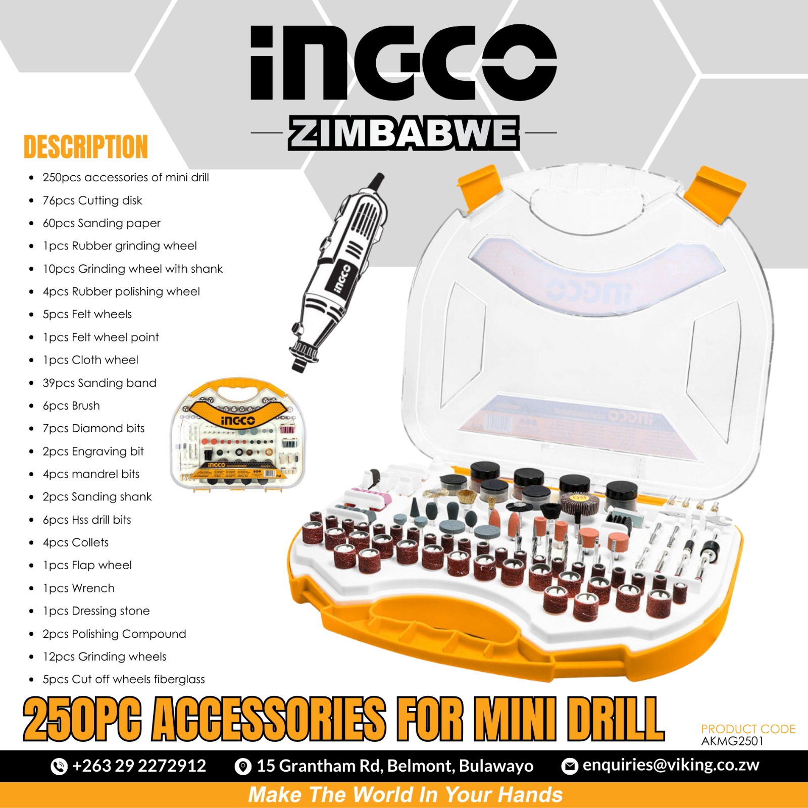 INGCO Zimbabwe – Make The World In Your Hands